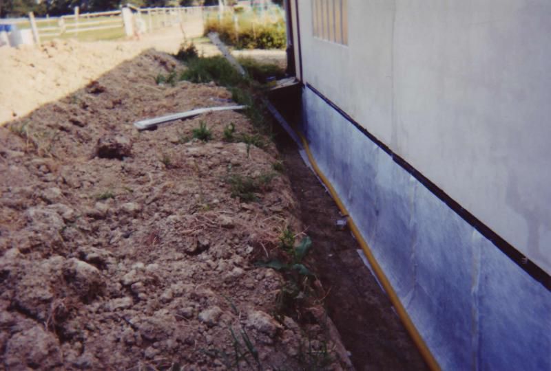 Etanchéité murs de soubassement, fondation - EURL PROTEMAT